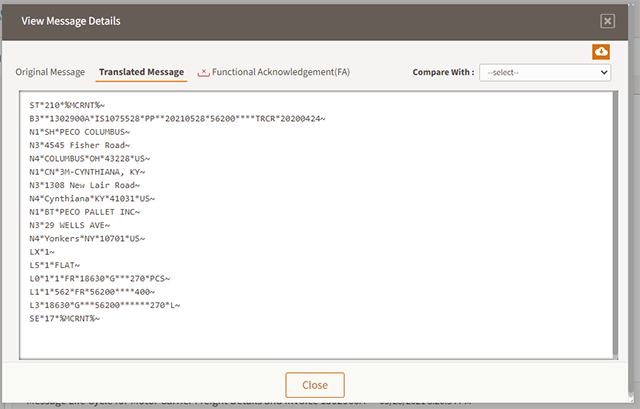 EDI 211: Motor Carrier Bill of Lading | Cleo