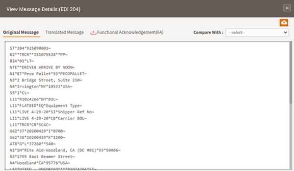 EDI 204 Motor Carrier Load Tender | EDI Load Tender | Cleo