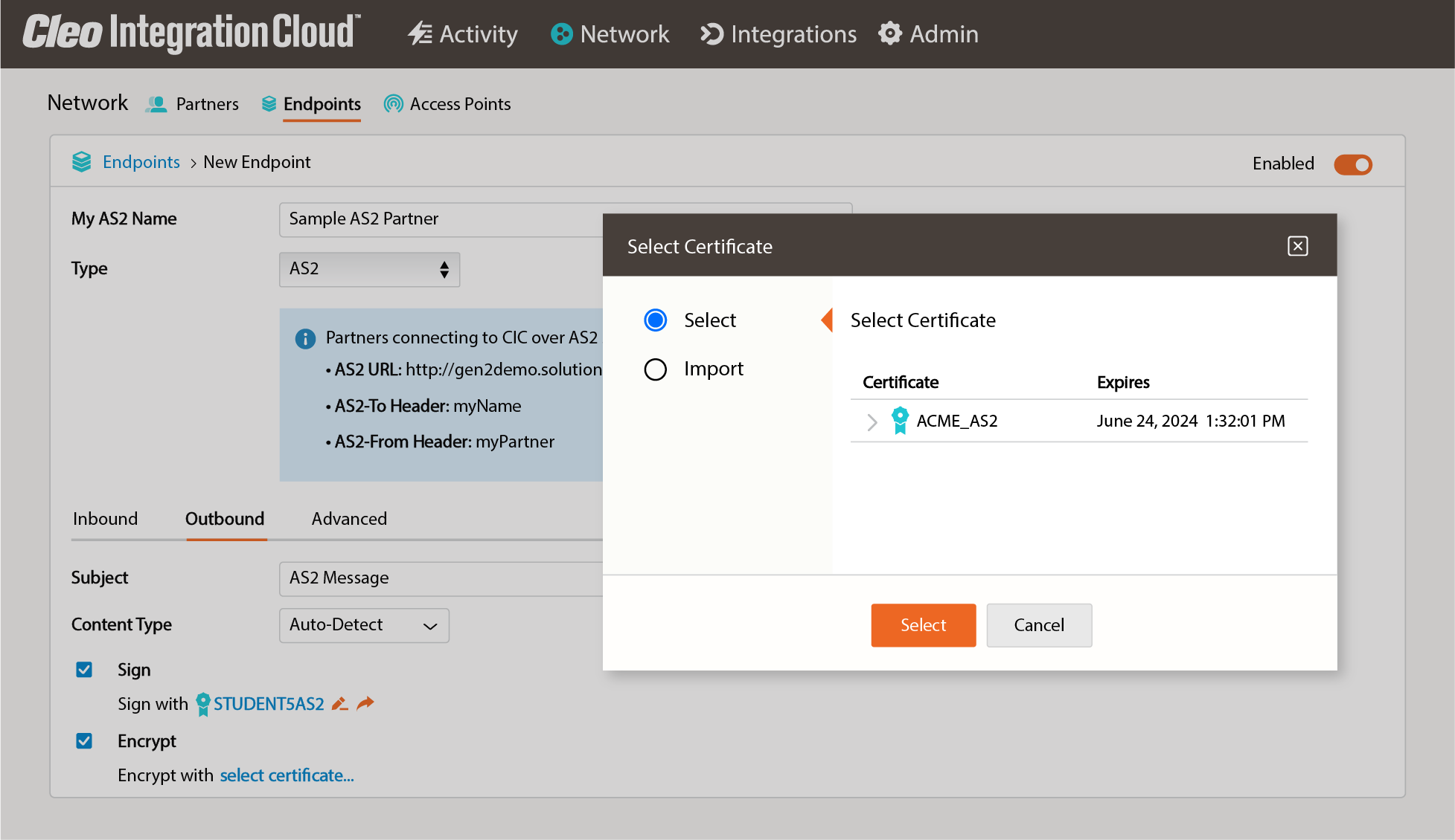 Cleo Integration Cloud (CIC) Services Marketplace | Cleo