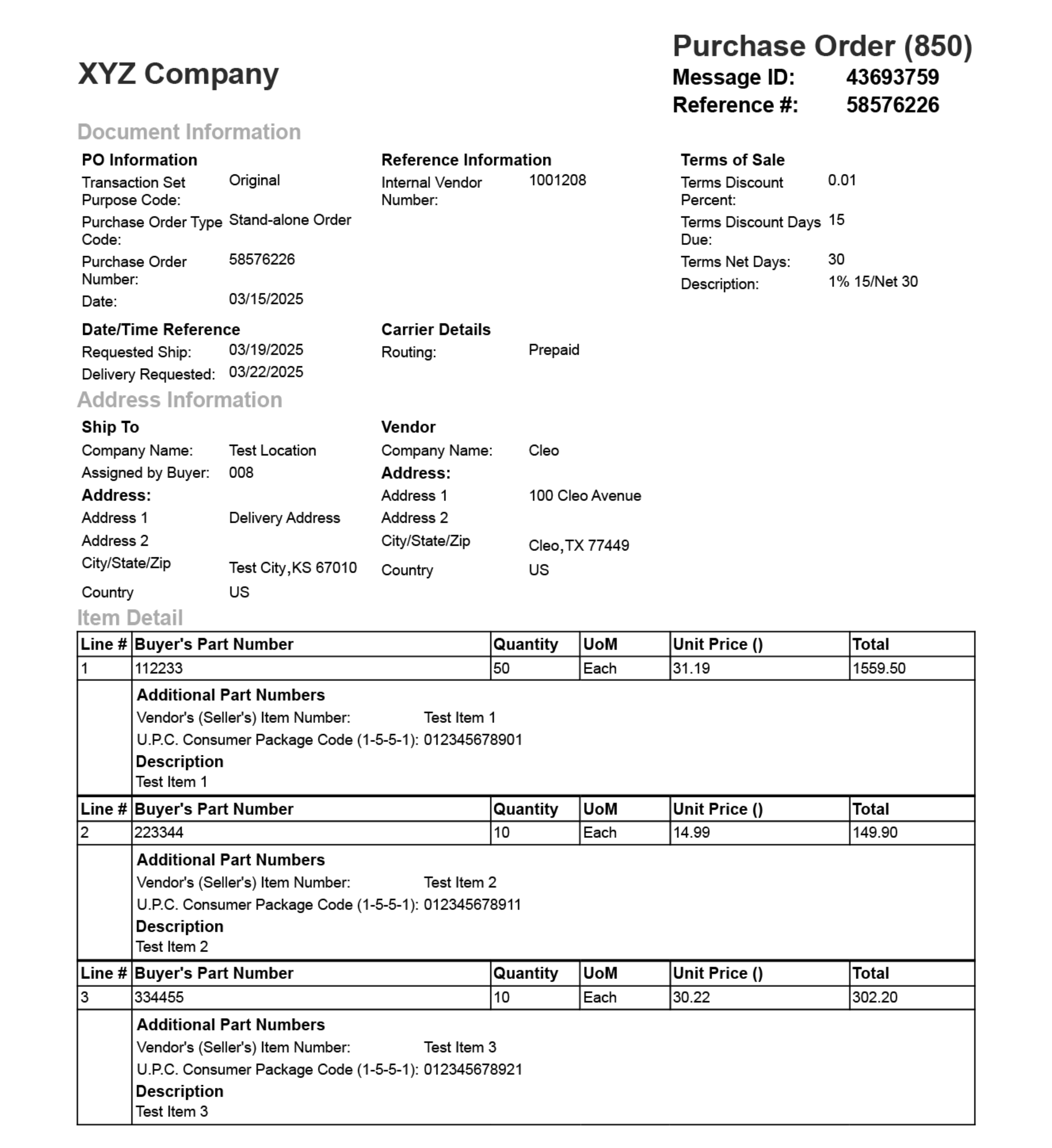 EDI 850 Explained | What is a Purchase Order? - Cleo