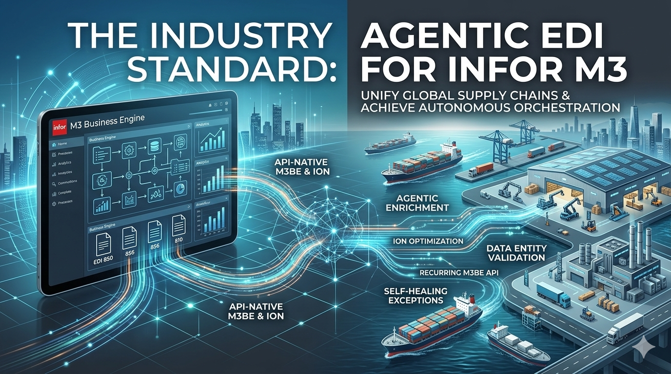 Agentic EDI for Infor M3: Move Beyond Flat Files | Cleo